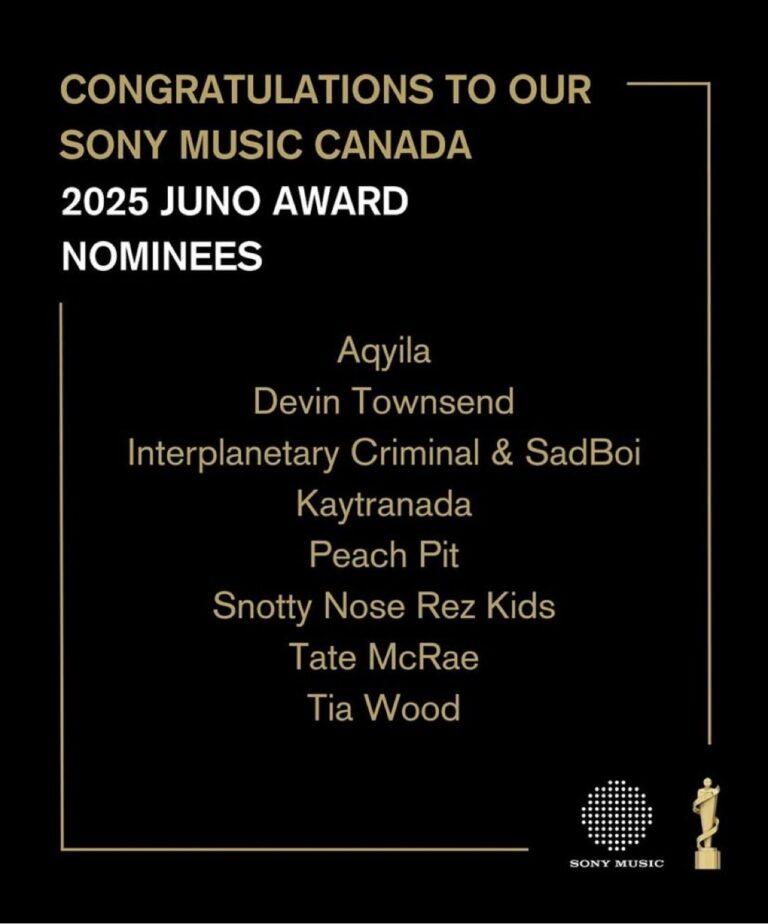 SadBoi Nominated for a Juno Award 2025 - Talk of Toronto
