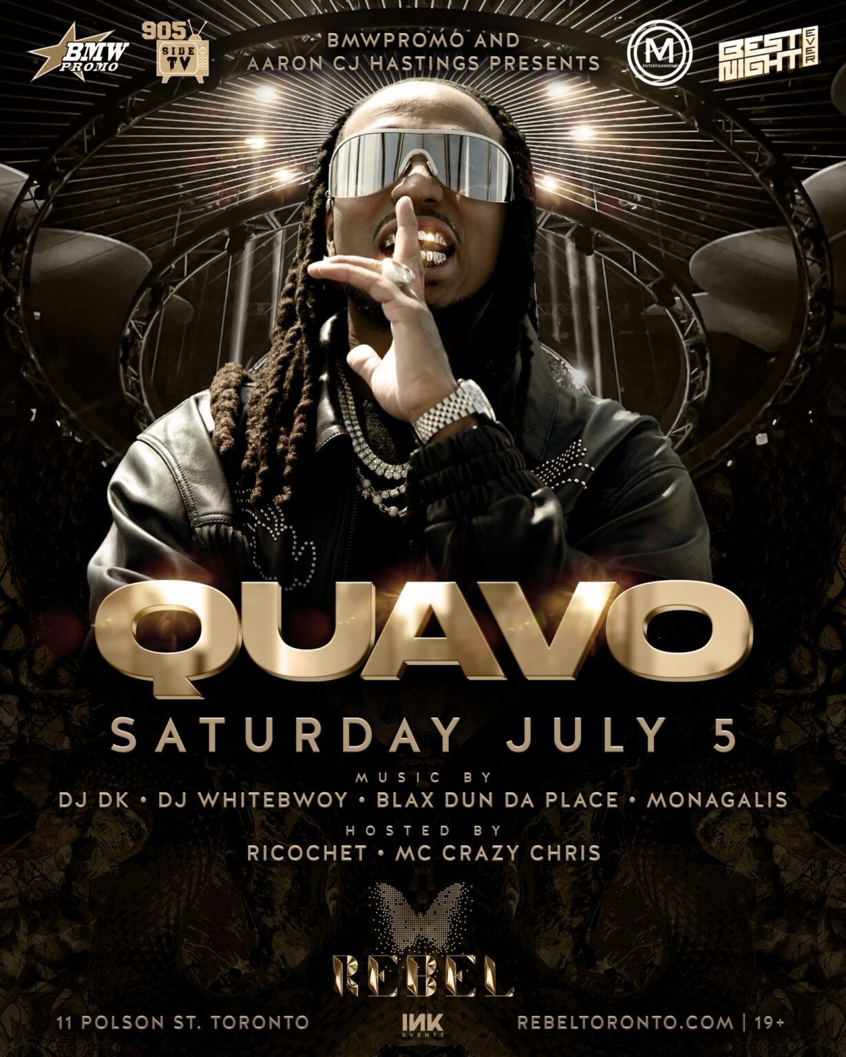 Quavo Live in Concert at REBEL Toronto - Talk of Toronto